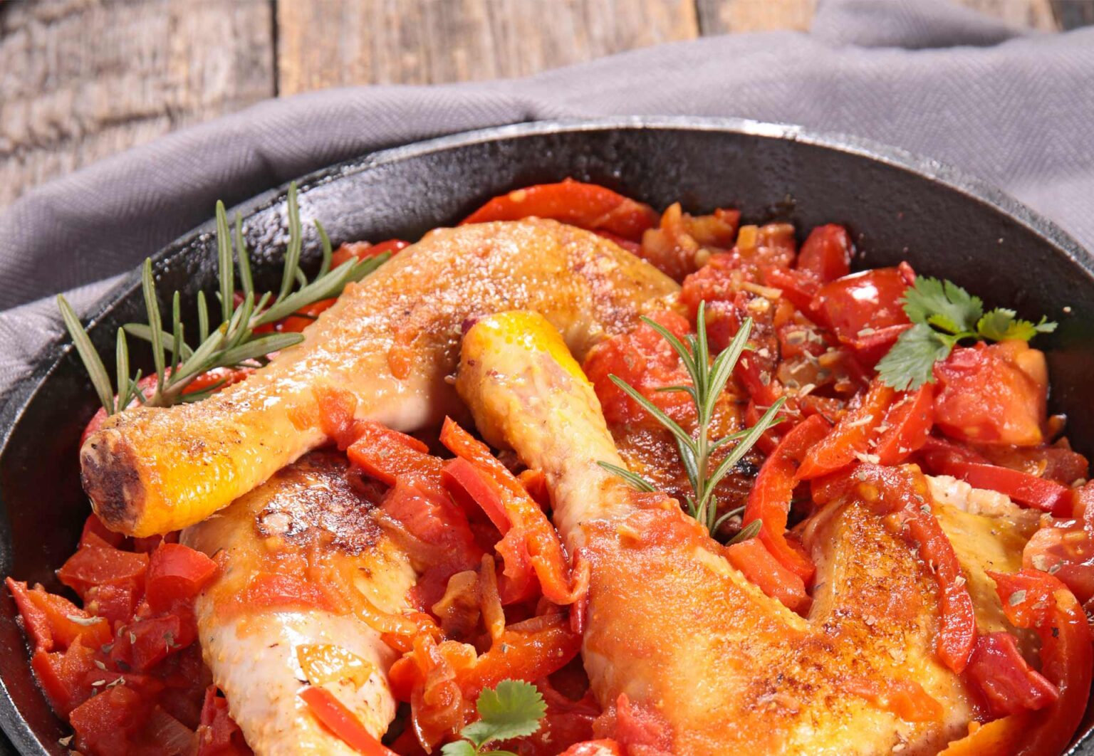Cuisses de poulet au vin blanc moelleux - Royal Bernard